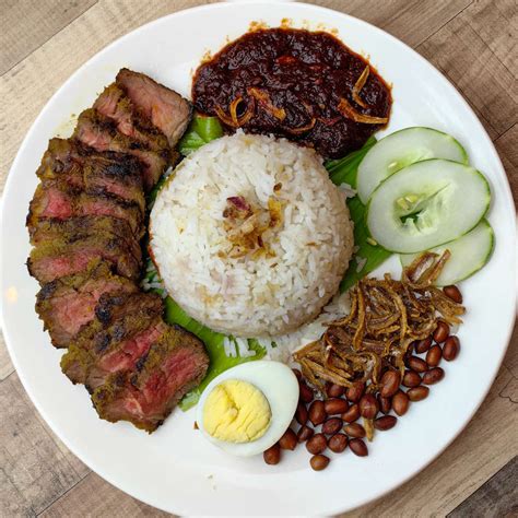 Nasi Lemak Australian Striploin Super Set Lunch Ruang Temu