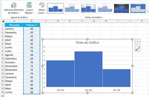 Como Fazer Um Histograma No Excel Com Gráfico E Função Tudo Excel