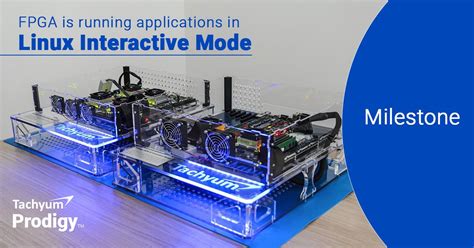 Tachyum On Linkedin Tachyum Prodigy Fpga Running Applications In Linux Interactive Mode