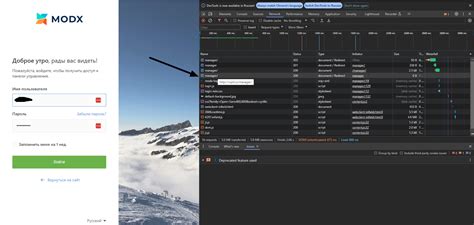 manager panel redirected to instead support modx community