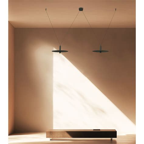 Zambelis 14w Design Matt Black Pendant Light
