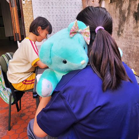 貓媽孵出來的第一顆貓蛋已經快10歲了 最近幫她整理了她的一下體重熊 開心到直接抱著寫作業😆 大家訂購的體重布偶都好嗎？ 如果有需要送回來保養