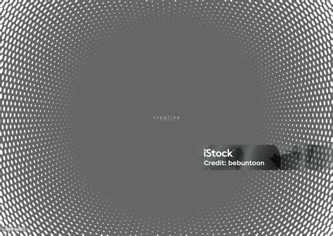 추상적인 하프톤은 배경에 점선 기술 패턴 도트 웨이브 포스터 사이트 명함 커버 라벨 모형 빈티지 레이아웃을 위한 벡터 모던 옵티컬 팝 아트 텍스처 원형에 대한 스톡 벡터