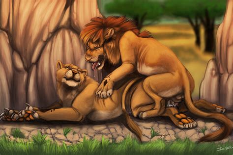 Rule 34 Balls Claw Marks Claws Closed Eyes Cum Feline Female Feral Feral On Feral Ifus Lion