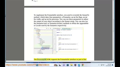 Implement Formattable Interface In Java Api References On Harmonyos