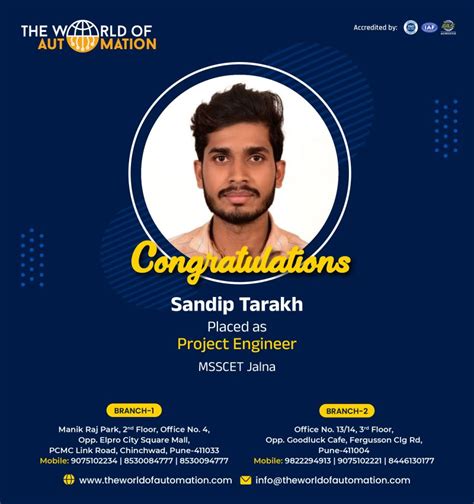 The World Of Automation Automation Institute On Linkedin Congratulation Theworldofautomation