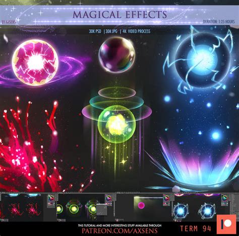 Magical Effects Tutorial By Axsens On Deviantart