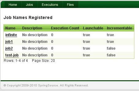 Spring Batch Admin User Guide