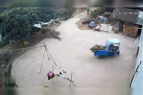 就在刚刚农家监控实拍惊恐一幕看完吓出一身冷汗片尾太恐怖 农家 一身 监控