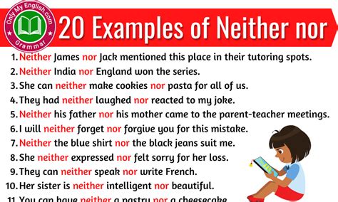 20 Examples Of Neither Nor Sentences
