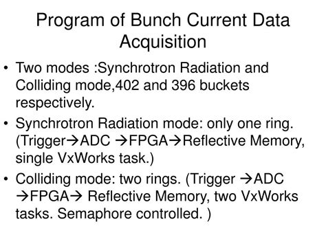 Ppt Design Of BepcⅡ Bunch Current Monitor System Powerpoint Presentation Id 2739016