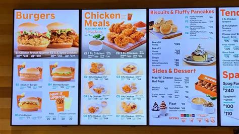 Popeyes Menu Philippines 2025 — Philippine Menus