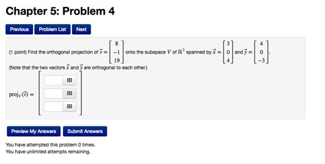 Solved Chapter 5 Problem 4 Previous Problem List Next 4 19