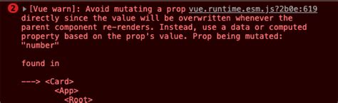 how to fix avoid mutating a prop directly in vue dev community