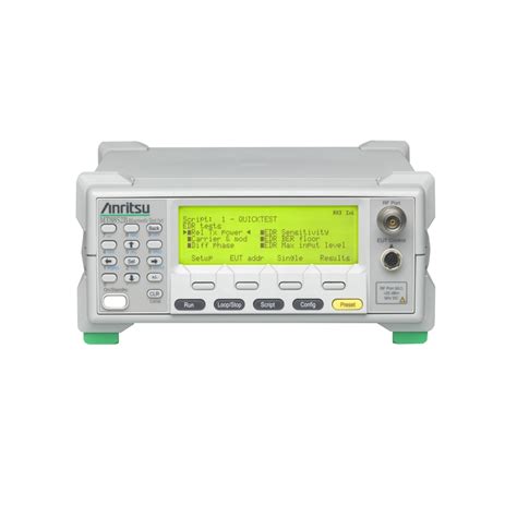 Bluetooth Test Set Mt8852b Trinergy Instrument จัดจำหน่าย สินค้า Tektronix บริการ และ ให้คำ