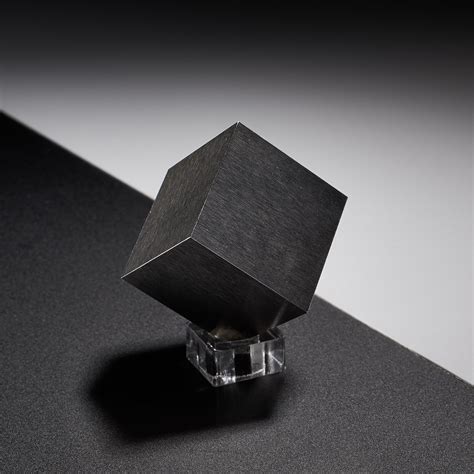 Forge Solid Tungsten Cube 1 Office Essentials Touch Of Modern