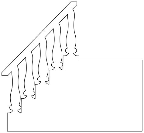계단의 모양 종이모형