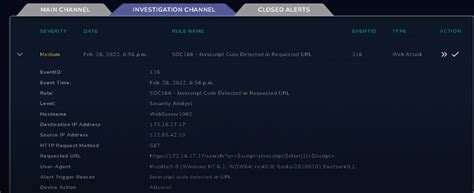 Soc166 Javascript Code Detected In Requested Url Web