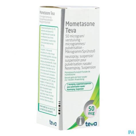 Mometasone Teva 50mcg Neusspray 1 X 140 Apotheek Thiels