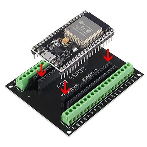 Esp32 Breakout Board Gpio Esp32s Esp32 Development Esp Wroom 32 Board