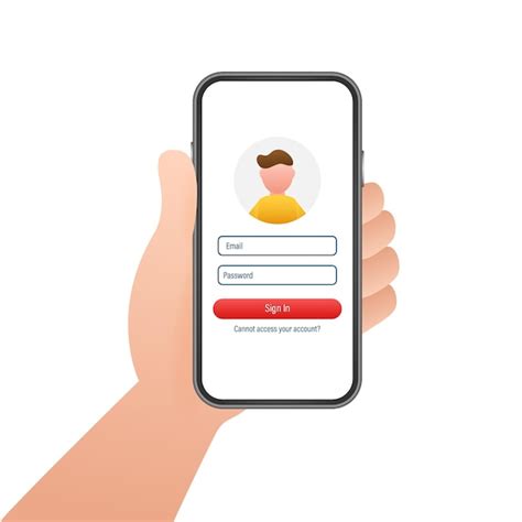 Premium Vector Sign In To Account User Authorization Login Authentication Page Concept