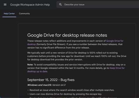 How To Update Google Drive For Desktop On PC