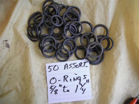 Buy 50 Assorted O Rings Sizes 58 To 1 14 In Castalia Ohio Us For Us 295