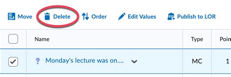 Modify Your Question Library Instructor Help Instructional Technology Help Center
