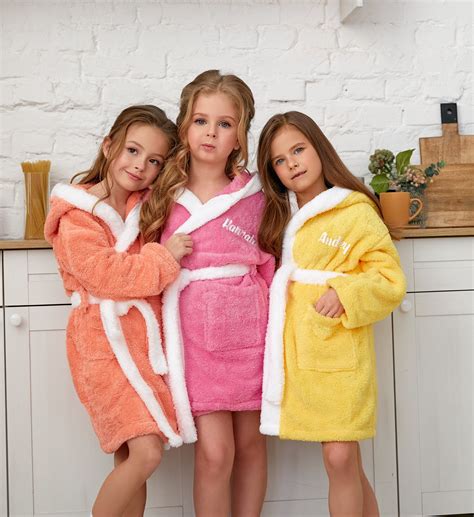 Pink Spa Robes For Girls