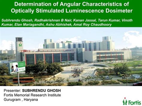 Angular Dependency Of Radiation On Optically Stimulated Luminescence