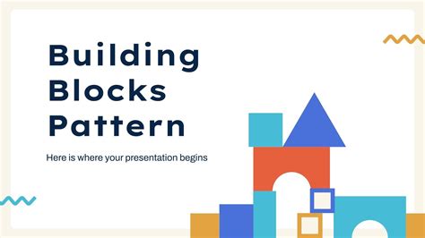 Building Blocks Pattern Presentation
