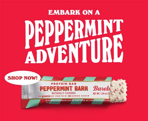 New Flavor Holiday Launch Peppermint Bark Barebells
