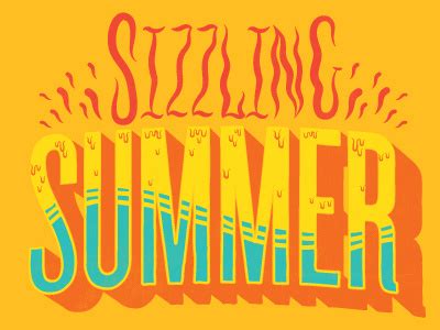 Sizzling Summer By Studio Warburton Dribbble