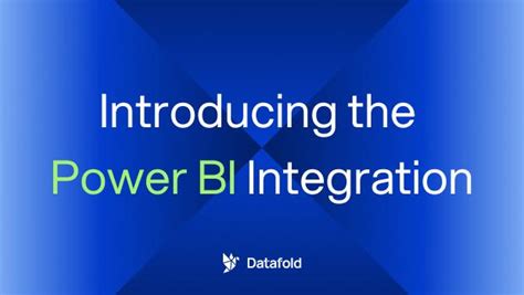 Datafold On Linkedin Introducing Power Bi Integration In Datafold Datafold