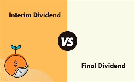 Interim Dividend Vs Final Dividend What S The Difference With Table