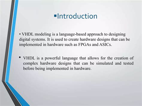 Vhdl Modelingpptx