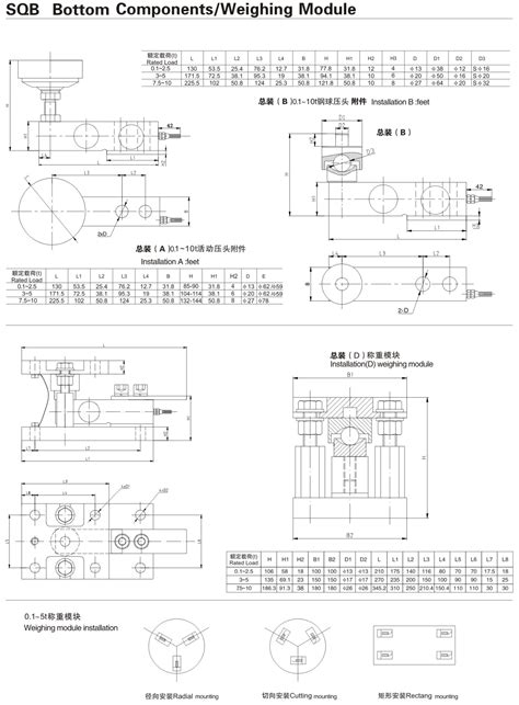 lama tipi load cell shear beam type load cell0 elektronik terazi