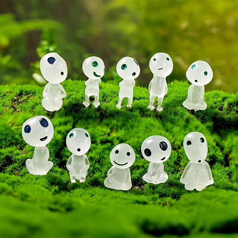 Accesorios De Fantasmitas Luminosos 10 Unidades Poki