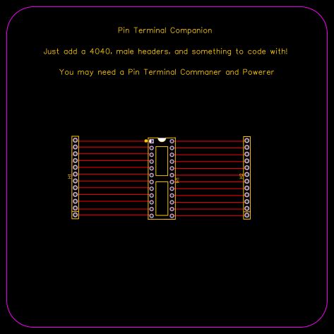 Pin Terminal Companion PCB OSHWLab