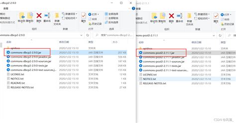 Dbcp数据源jar包下载与idea配置以及noclassdeffounderror问题解决dbcpjar包下载 Csdn博客