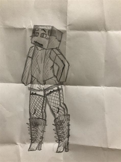 Sexy Minecraft Steve R Unsettlingdrawings