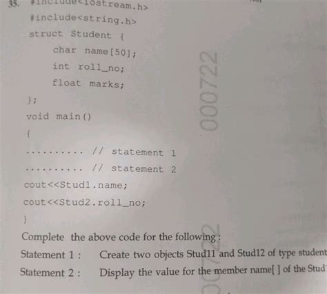 ```cpp Include Include Struct Student Studyx