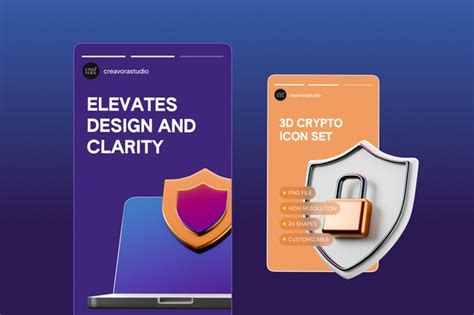 3d Cyber Security Icons Objects Ft Cyber Security And Login Envato