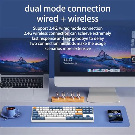 Aigo 게임용 기계식 키보드 무선 B C타입 블루 스위치 89 키 스왑 충전식 게이머 A87 24g 티몬