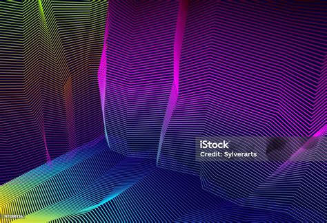 디자인에 대 한 벡터 현혹 초현실적인 아트 배경 같은 환각 마약 여행 초현실주의 선형 3d 트렌드 환상적인 환각 유행 현대 Op