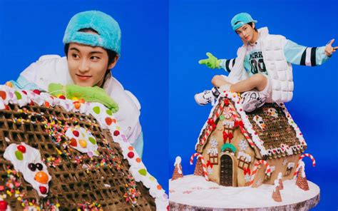Nct Dreams Mark Builds A Gingerbread House In The New Teasers For The