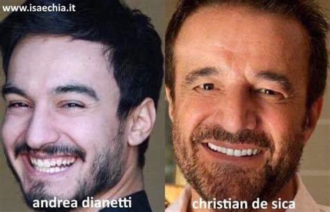 Somiglianza Tra Andrea Dianetti E Christian De Sica Isa E Chia