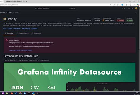 Getting This Error After Deploying Grafana On Aws Installation