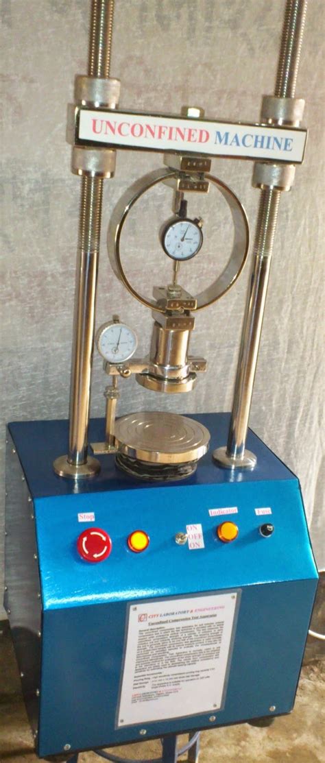 Unconfined Compression Test Civil Engineering Laboratory