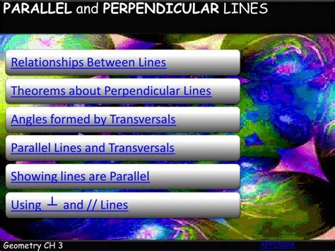 PPT PARALLEL And PERPENDICULAR LINES PowerPoint Presentation Free Download ID 2736396